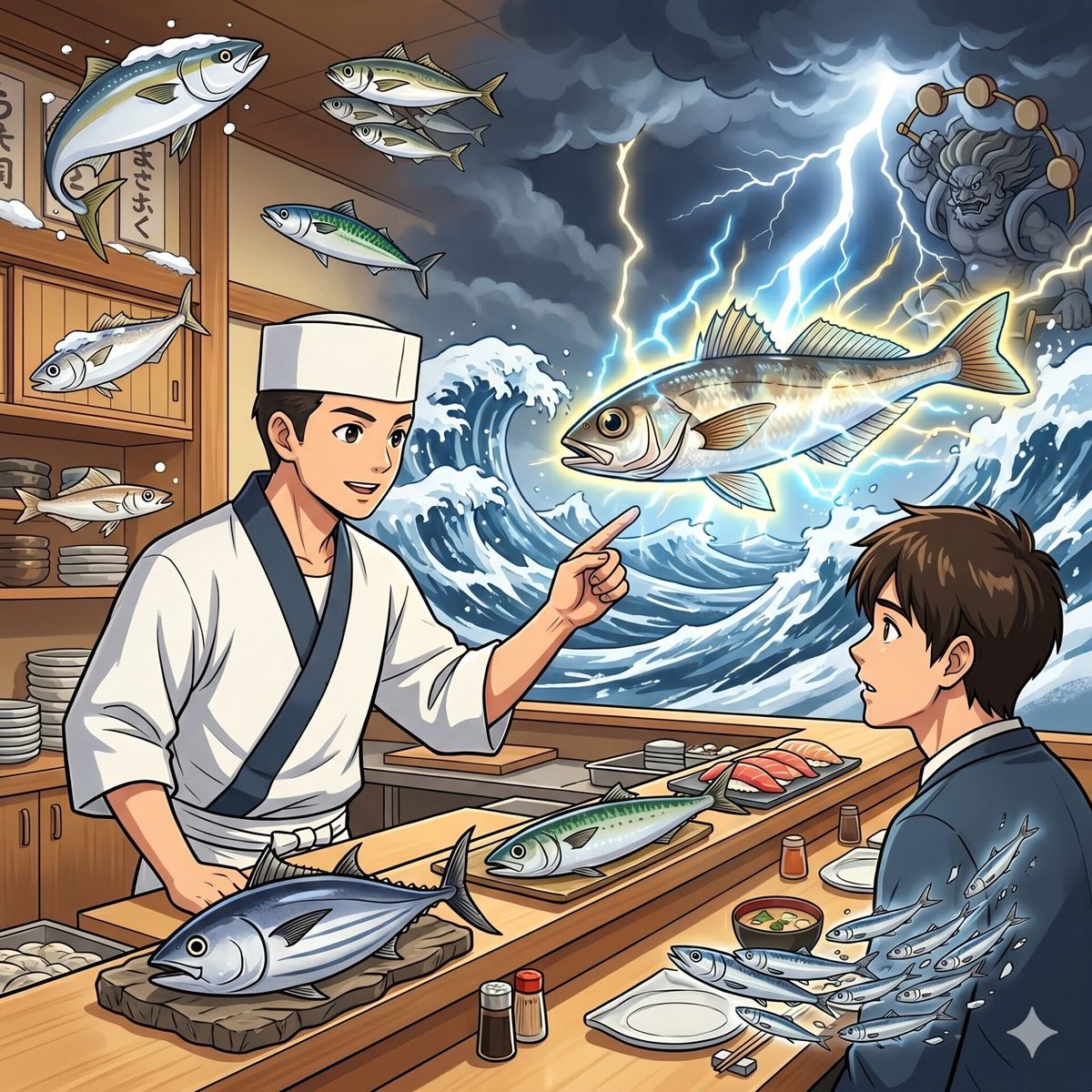 鰹は「堅」で鰯は「弱」までは納得、しかし秋田の県魚に「神」の字を当てた名付け親の事情が深い | TRILL【トリル】