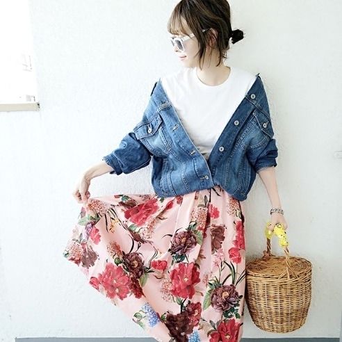 【ZARA＆GU】のプチプラで春を先取り♪春色フェミニン大人女子コーデ！x | TRILL【トリル】